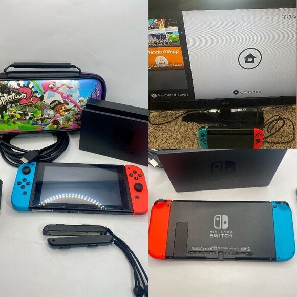 Nintendo | Video Games & Consoles | Nintendo Switch 256gb Neon Red Blue ...